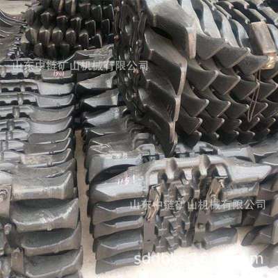 库存直发26*92矿用圆环链 40T锻打刮板 图号16GL3-1牛角刮板