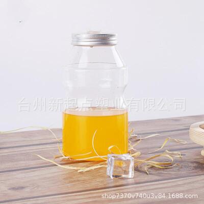 可爱多饮料茶奶一次性果pet料GSF汁50ml500塑ml外卖容量齐全