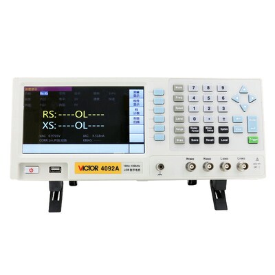 胜利数字电桥VC4092A/VC4092B/VC4092C电子元器件测量仪LCR测试仪