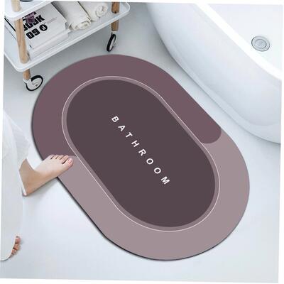 Absorbent soft diatom mud floor mats bathroom door mats 地垫