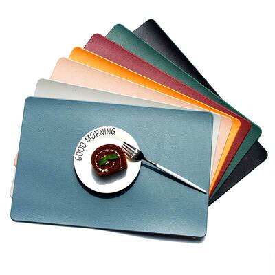 Silicone Waterproof Placemat Table Mat Heat Insulation Anti
