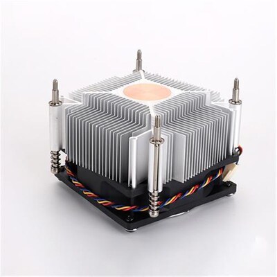 cpu散热器1155/1156/1150/1151/1200/I3/I5/I7铜静音风扇温控调速