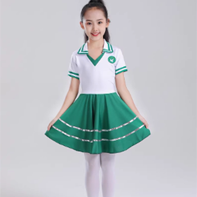 儿童舞蹈服踏浪少年小荷啜