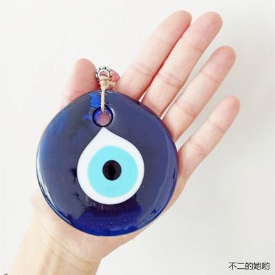 6cm土耳其蓝眼睛挂件恶