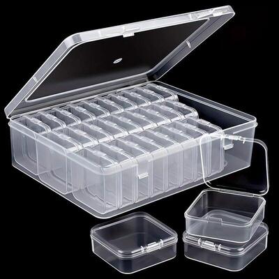 Home Document Storage Box A4 Clear File Box for Important Do