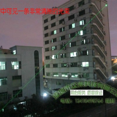高亮度绿光100mw点状激光定位灯宽电压3.I5-25v光束镭射灯激光模