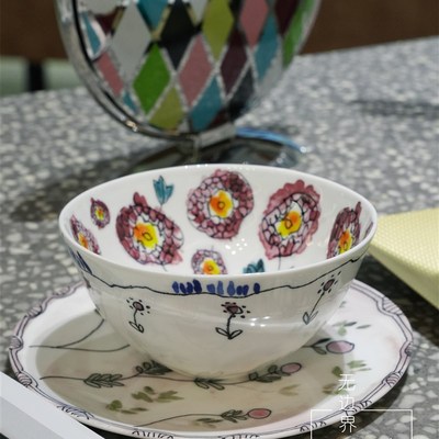 【新品】Serax Marrni银莲花骨瓷汤碗浅口沙拉碗饭碗餐盘餐碗乔迁