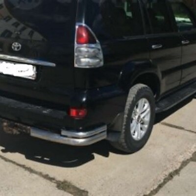 2700 LC120 普拉多霸道后灯框尾灯罩电镀框改装装饰03S 05 06 09