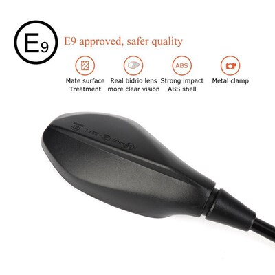 Motorcycle Mirrors Rear view Universal KMotorbike For BMW R1