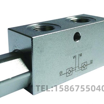 双向液压锁VBPDE-nG1/4双向管式液压锁 VBPDE-G1/2双向液压锁