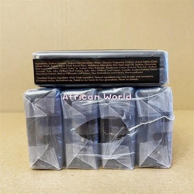 极速现货 African Black Soap Face bodyV Bar黑皂香皂