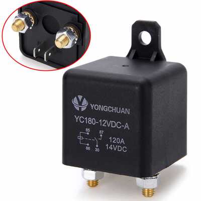 极速Relay 12V 120A Car Truck Splt CharIge ON/OFF Relay Swtch