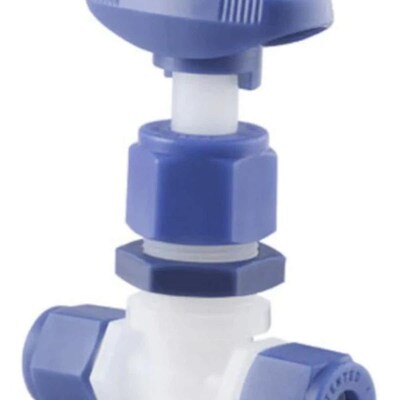 Swagelok世伟洛克(oPFA-4RPS4)PFA 针形阀,1/4 in. 卡套管接头