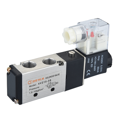 原装OE自动喷枪专用电磁阀4V210-08二位三通 五通24V220V电磁阀