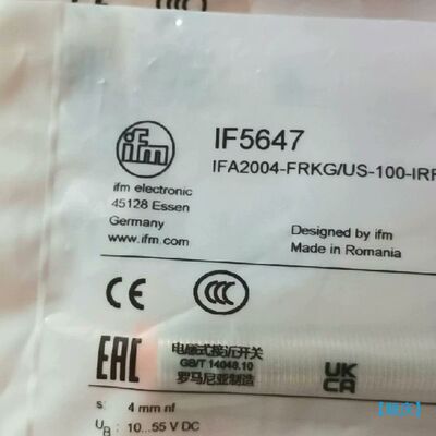 【顺庆】易福门IFM传感器IF5647 IF5539 IF5345【议价】