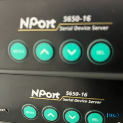 【顺庆】原装二手 NPORT5650-16 MOXA服务器正品【议价】