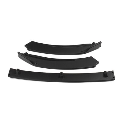Carbon Fiber Look/Black Car Front Bumper Splitter Lip ZSpoil