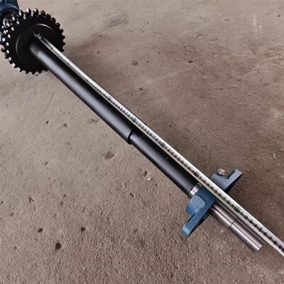 申龙扶梯驱动轴28齿26p齿申龙扶手带驱动轴-轴承FL210-驱动链16A-