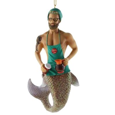 新品Car Decoration Pendant Male BMermaid Pendant Car Rearvie