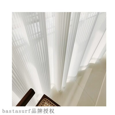 极速Best white gauze curtuain translucent and impermeable hu