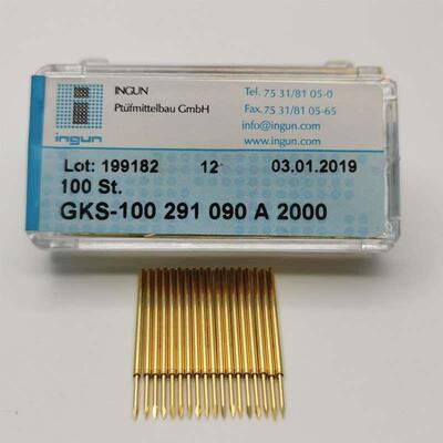 测试探针GKS100-291-090A2000英钢针100MIL刀削尖针德国INGUN探针