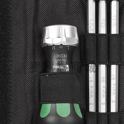 德国Wera维拉Kraftform Kompakt Vario RA SB棘轮便携螺丝刀套装