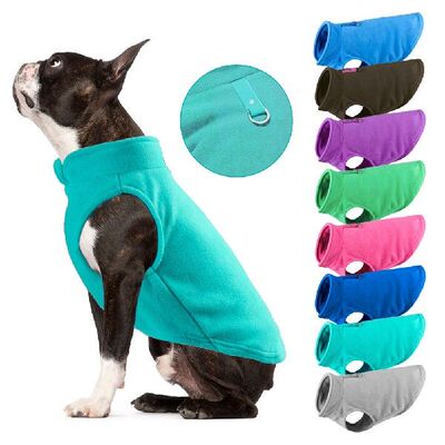 极速S-XL Winterk Soft Fleece Pet Dog Clothes Puppy Clothing