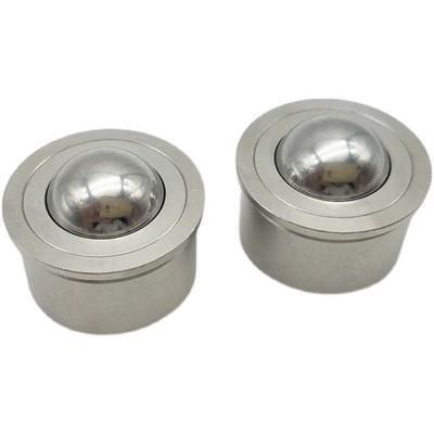 Q钢制万向球滚轮 冲压法兰式 QD01-16/25 DB01-A15QYIJDB06-8/1 5