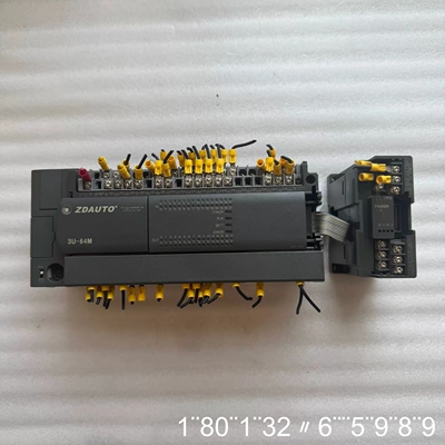 ZDAUTO智达PLC控制器，型号AX3U-64MT/ES。