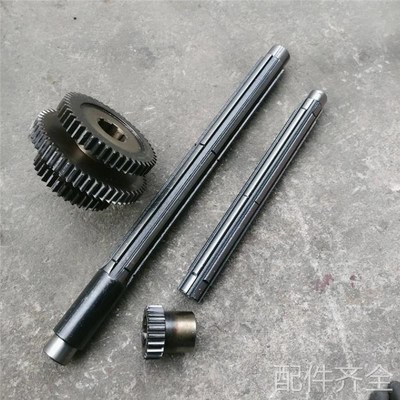 机床配件上海d江宁机床厂C630/CA6163车床配件2053花键轴3轴总长4