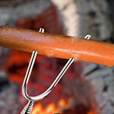 极速10Pcs Marshmallow Roasting Sticks Extendable Z34Inch