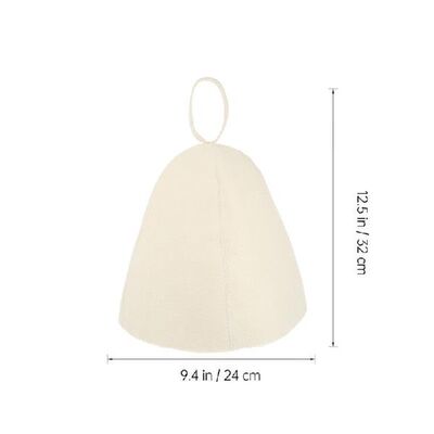 新品Anti Heat Skauna Hat Thicken Wool Felt ower Cap Hair