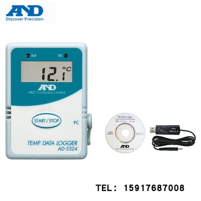 极速。AD-5f324日本AND温度数据记录仪 AD-5324SET AD-5325;AD-53