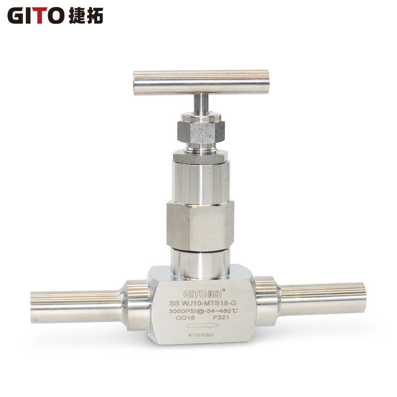 GITO捷拓 DN10波纹管截止阀 高温高压焊接管波纹阀