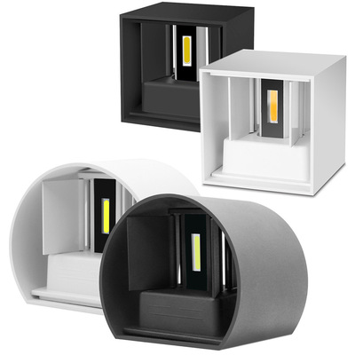 户外led壁灯方形防水楼梯灯墙壁灯客厅卧室壁燈 wall light
