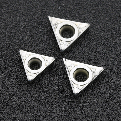 数控铝用刀片 TC/TBGT060104L三角形H01车床内孔铝件外圆车刀刀粒