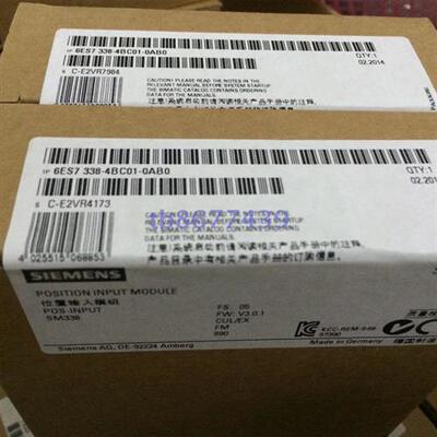 议价原装6ES7338-4BC01-0AB0 6ES7 338-4BC01-0AB0未开封