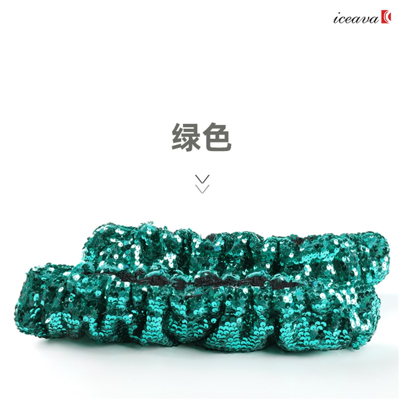 花样滑冰软冰刀套 吸水防生锈 水冰鞋刀套毛巾刀套花刀球刀保护套