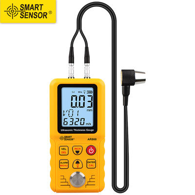 。希玛AR850+/860超声波测厚仪高精度数显厚度测量仪钢板金属测厚