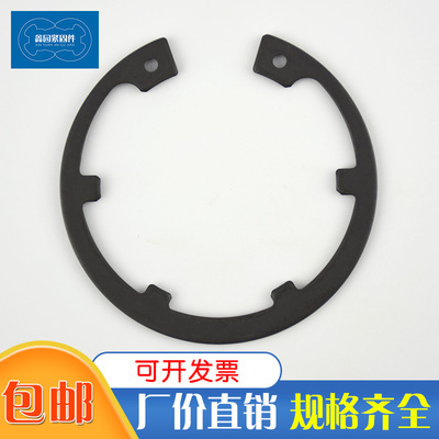 DIN984带齿孔用C型扣环孔卡簧内凸耳c型卡簧片卡环内卡孔卡20/16-