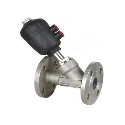 气动腰鼓阀RJZF角座阀现货DN25气动T型截止阀角座阀RJZF气控阀