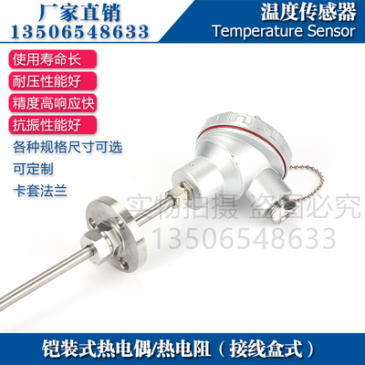 铠装热电偶WZPK-421 423 424 425 426 428铠装热电阻PT100铂电阻