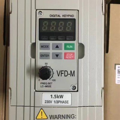 台达变频器VFD007/015/022/037/055/M21/23/43A/B全新原装M系列