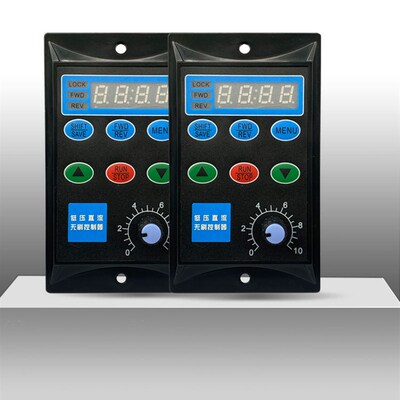 低压直流无刷电机控制器24V48V 240W12A驱动器CANRS485可调正反转