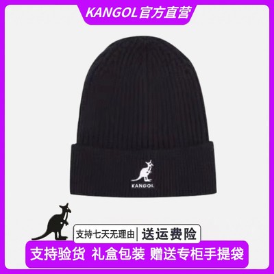 毛线帽KANGOL针织毛线帽休闲秋冬