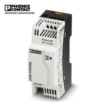 菲尼克斯小型配电柜电源-STEP-PS/1AC/24DC/0.75-2868635