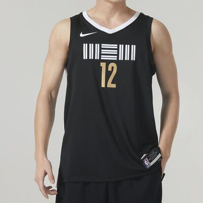 耐克灰熊莫兰特速干运动背心