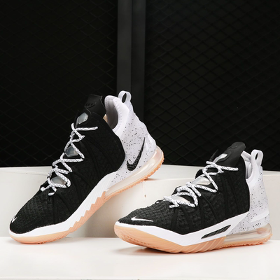 Nike Lebron 18透气篮球鞋(鞋舌瑕疵参考图5,介意慎拍)CQ9284-007