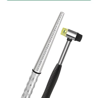 港度戒指棒实心不锈钢测量棒戒圈矫H正扩大器家用整形修复工具