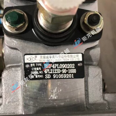 4PL2123高压喷油泵总成BHF4PL090202燃油泵 柴油喷射泵